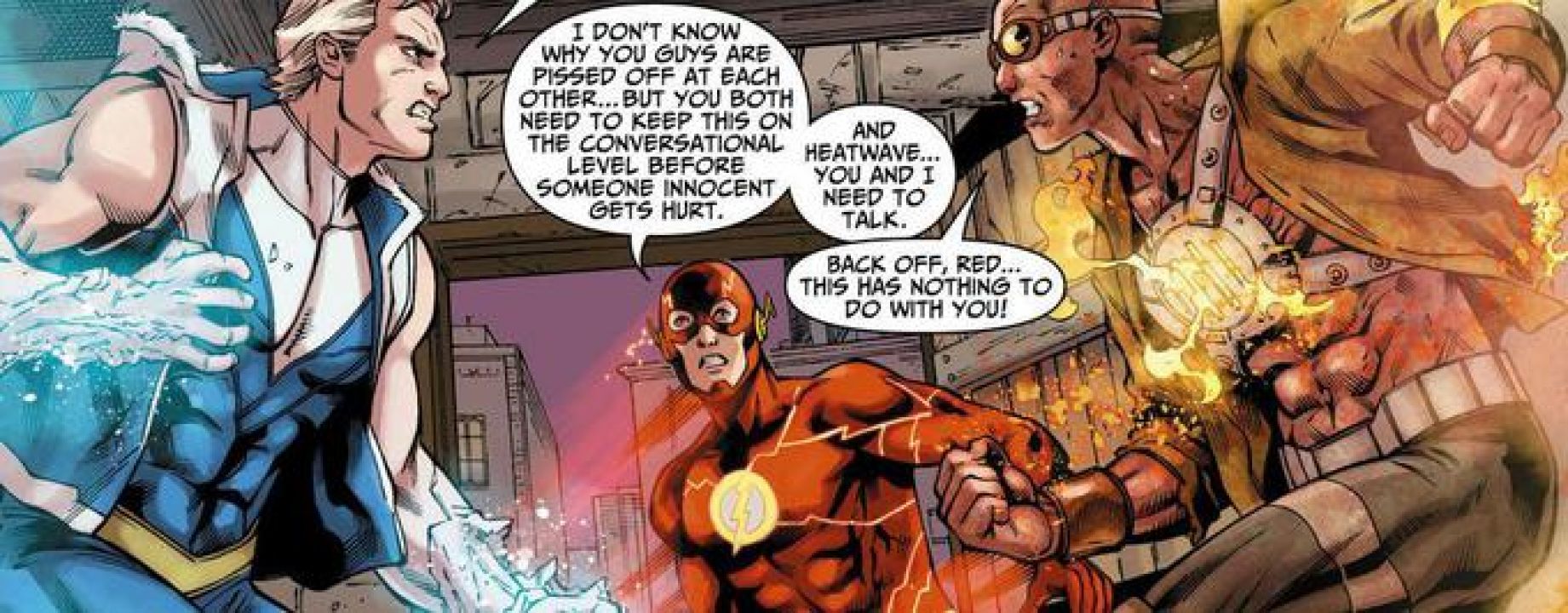 Captain Cold i Heatwave na zdjęciach z „The Flash”
