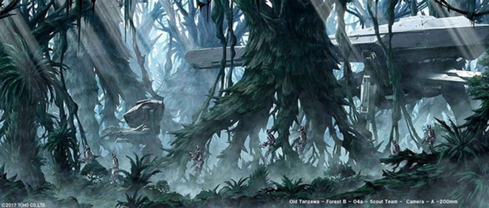 Godzilla: Monster Planet – nowe grafiki koncepcyjne z anime