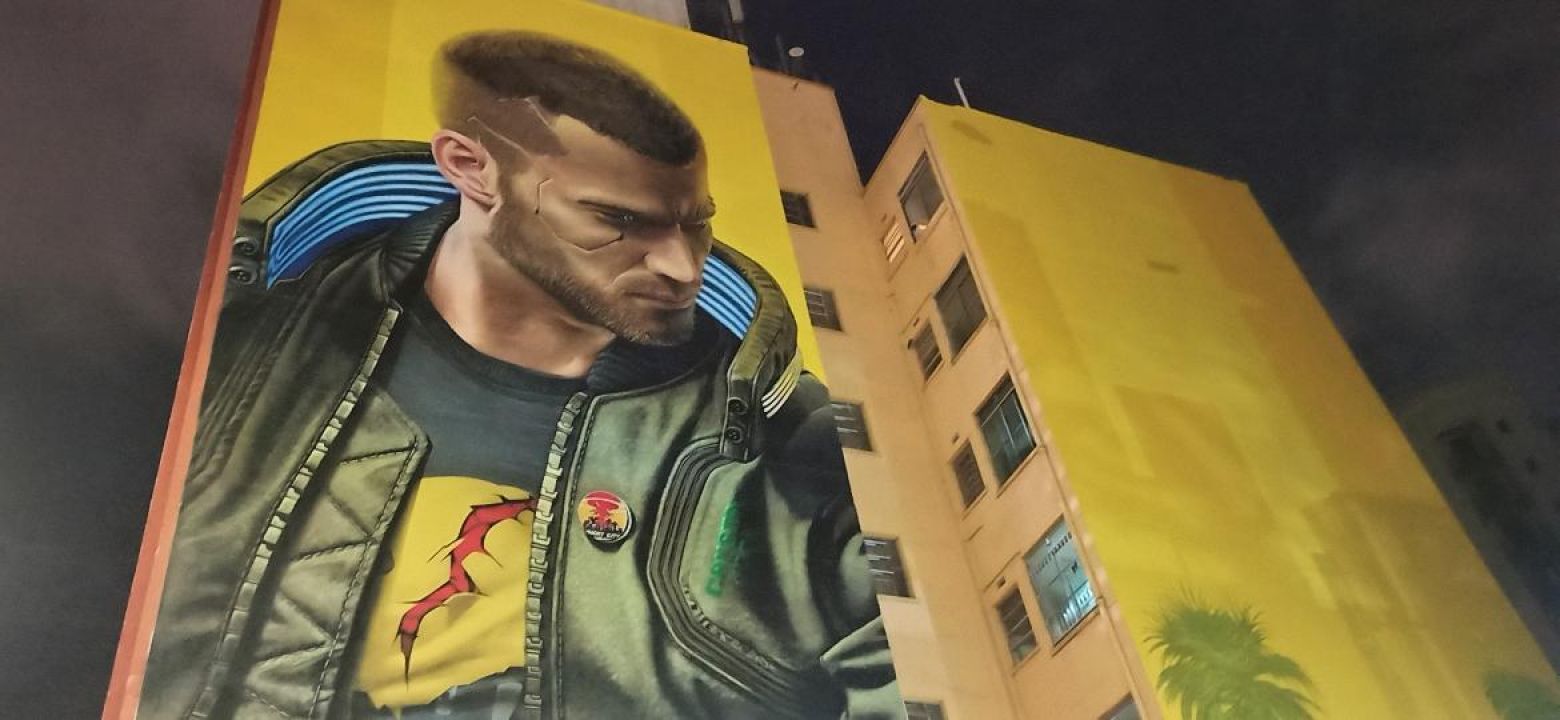 Cyberpunk 2077 - w Sao Paulo powstał mural promujący grę i... łamiący ...
