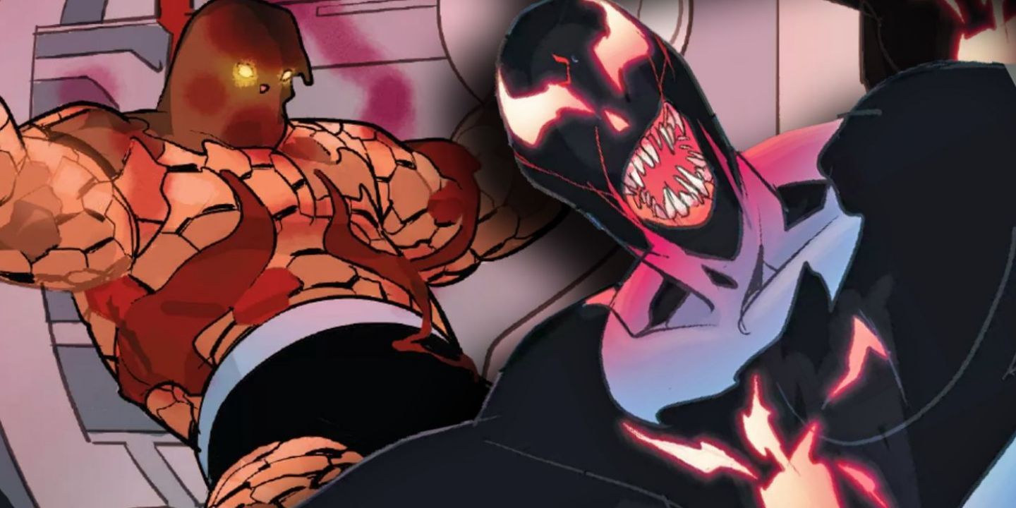 Reed Richards jak Knull - Thora i Kapitana Amerykę zamienił w symbionty