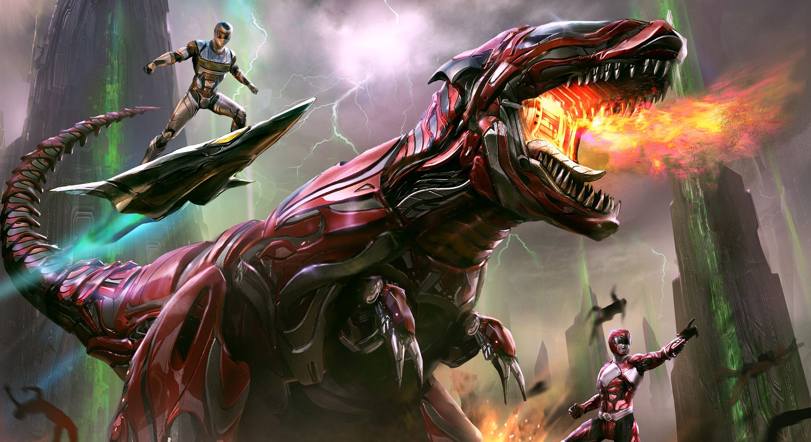 Power Rangers mogli doczekać się własnej gry w stylu Batman: Arkham ...