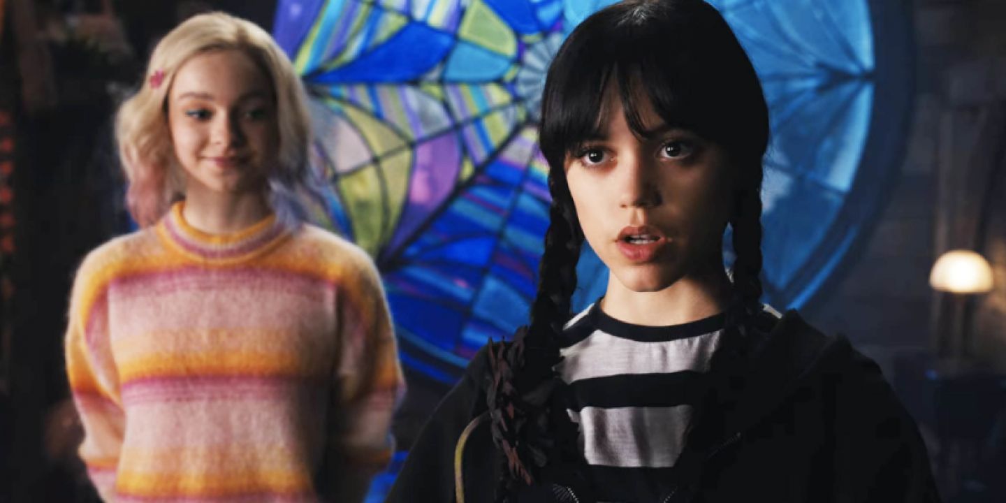 Wednesday: Enid i Wednesday doczekały się fanartu w stylu komiksów DC ...