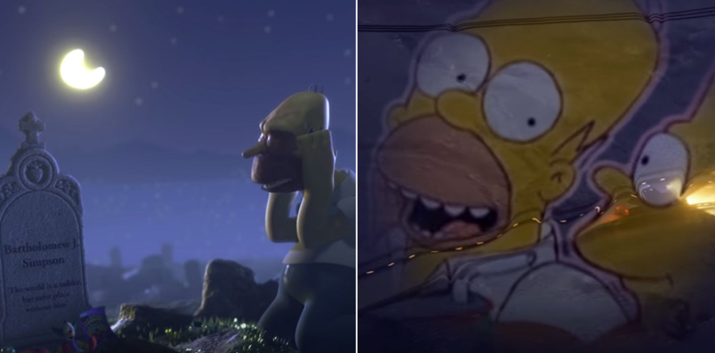 Simpsonowie: Bart umiera, a Homer traci zmysły. Zobaczcie niepokojący ...