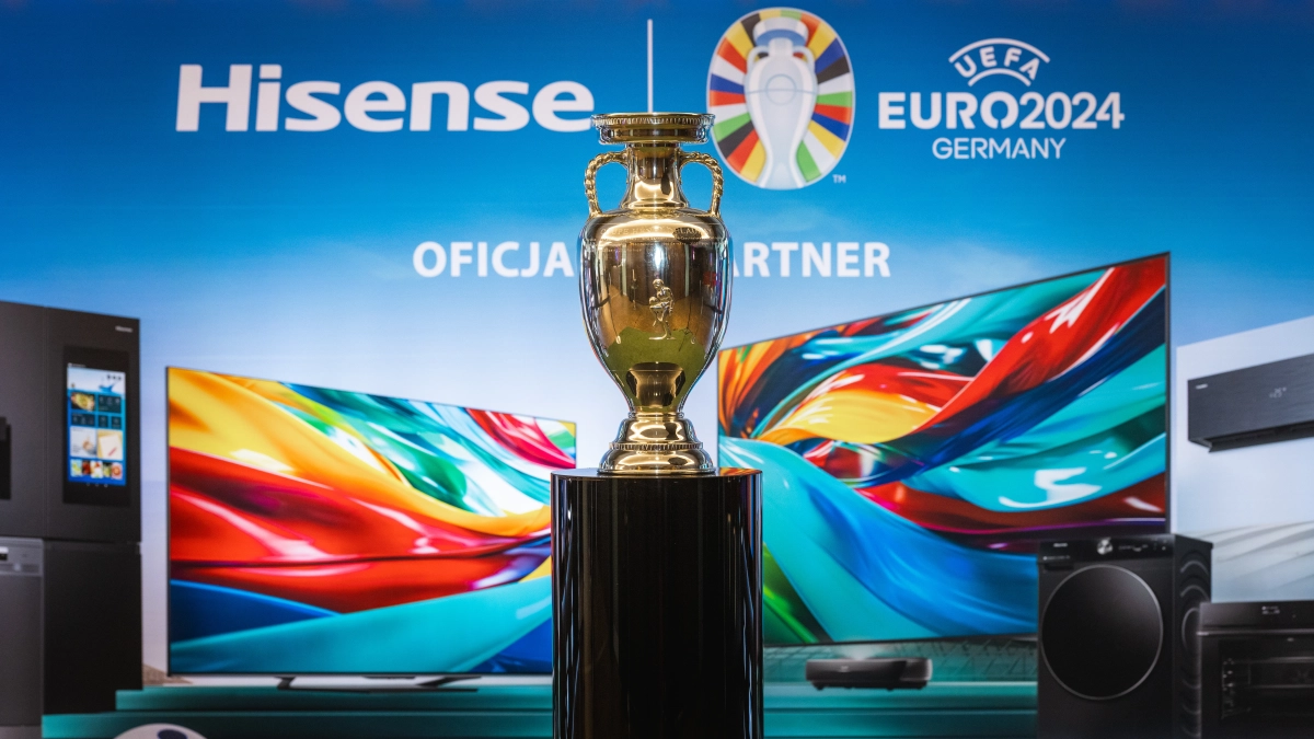 Hisense pokazało puchar EURO 2024 i nowe telewizory