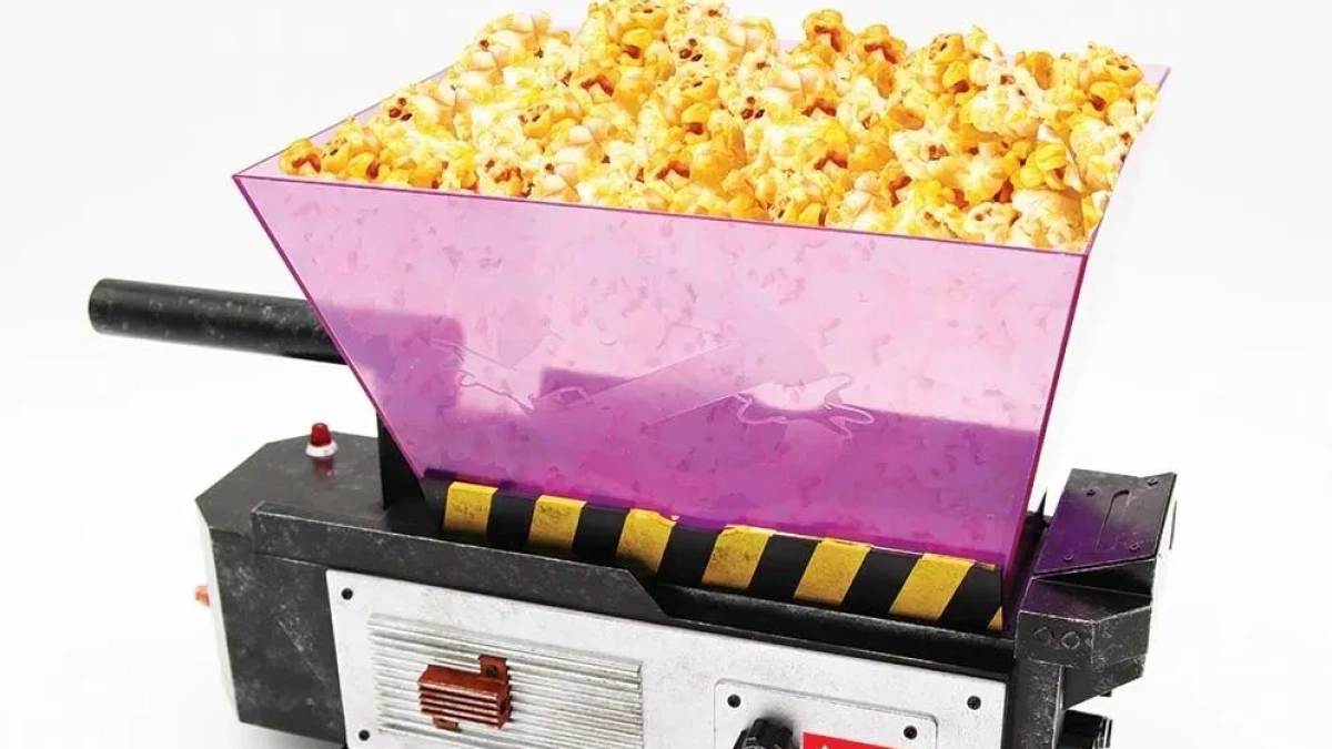 Wyjątkowe pojemniki na popcorn. Filmowe gadżety z Barbie, Diuny 2 ...