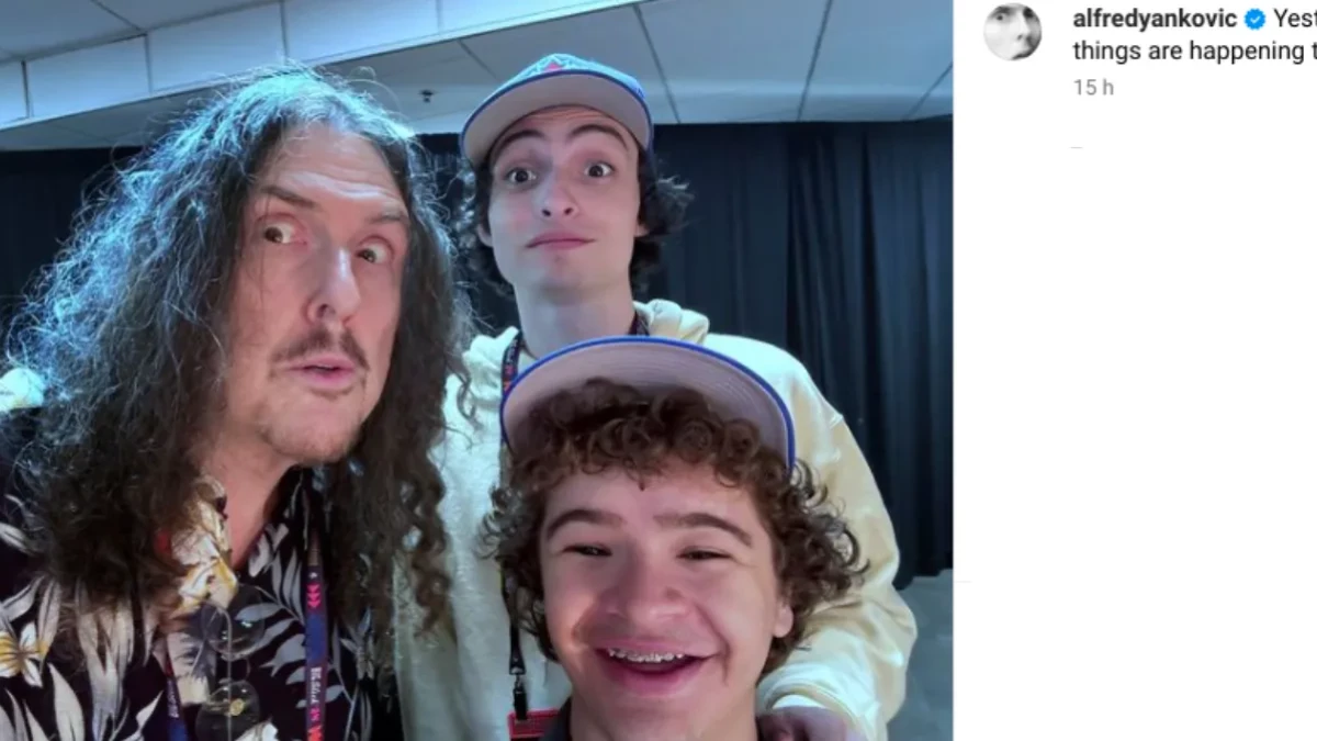Stranger Things 5: Weird Al z cameo w serialu? Opublikował zdjęcie z planu