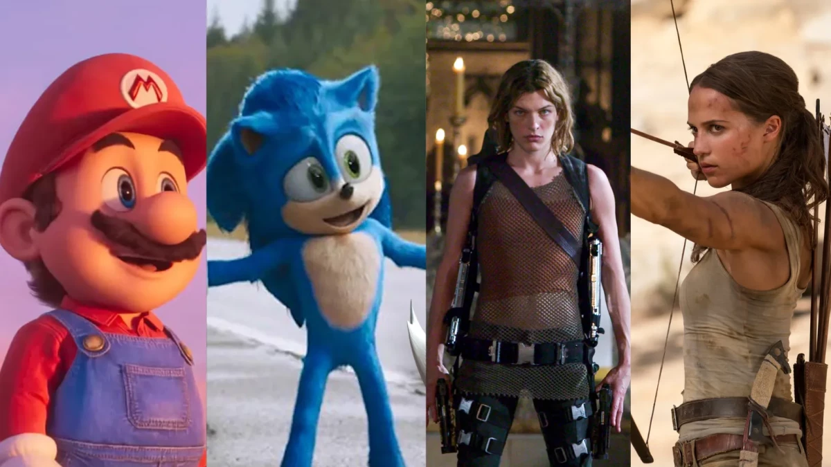 Filmy oparte na grach wg. widzów. Sonic i Mario w TOP 10 - która część ...