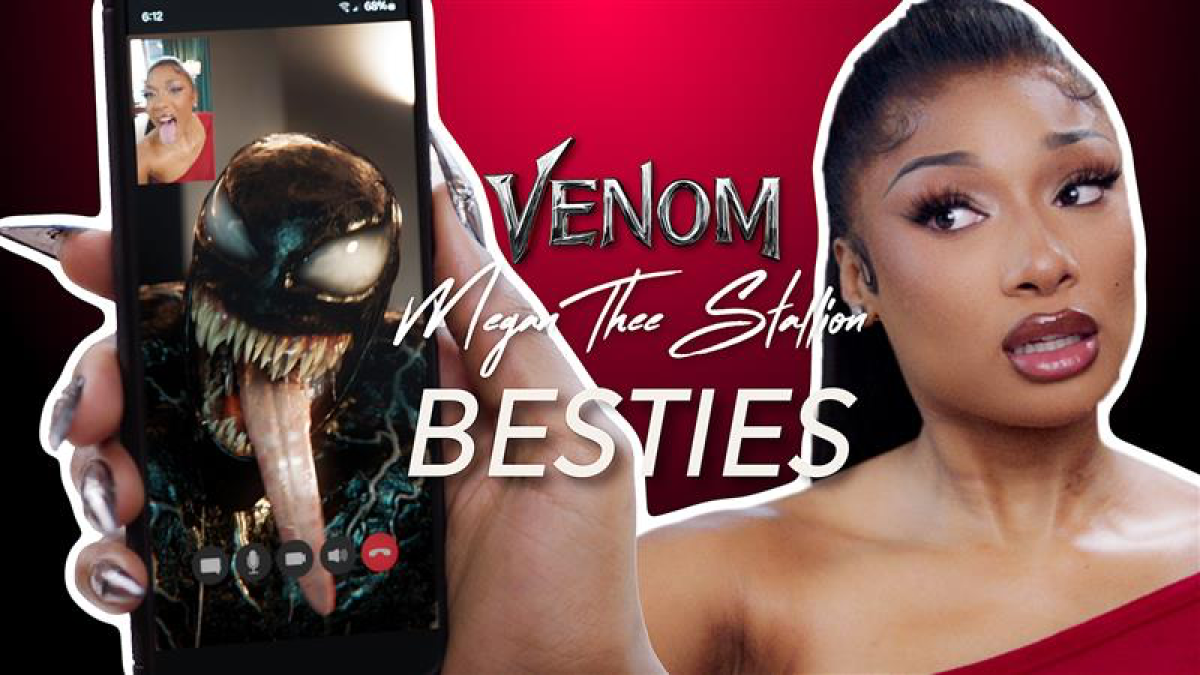 Megan Thee Stallion vs. jej bestie Venom. Pojedynek na wytykanie języka ...