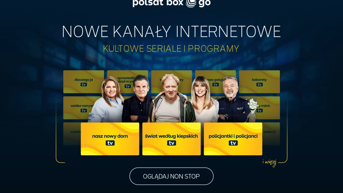 Nowość w Polsat Box Go – kanały internetowe dla fanów nieustannej ...