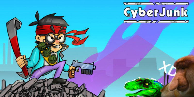 CyberJunk - powstała gra mobilna, której bohaterem jest Cyber Marian