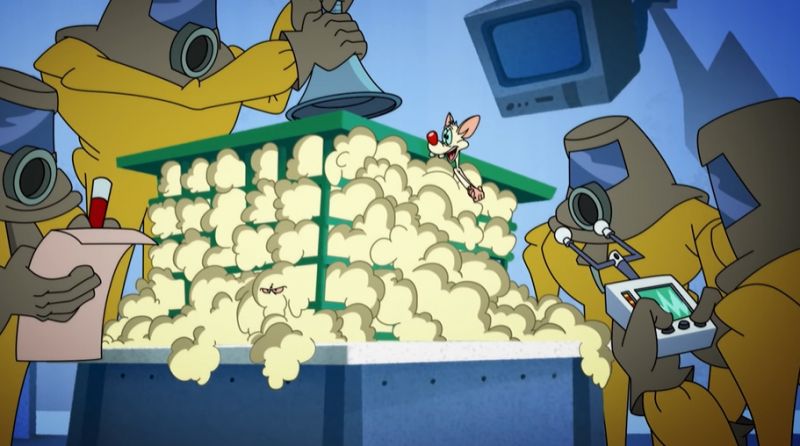 Animaniacy - oficjalny zwiastun serialu. Pinky i Mózg również powracają
