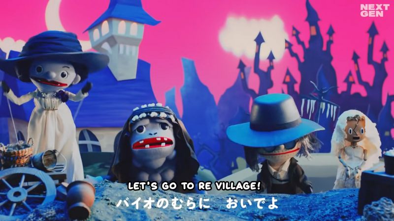 Resident Evil: Village - Capcom promuje grę... teatrzykiem kukiełkowym ...