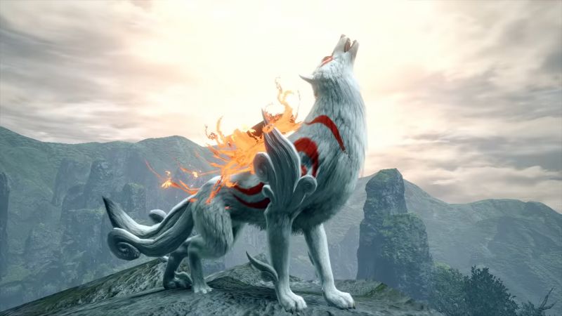 Monster Hunter Rise otrzyma zawartość z Okami. Zwiastun prezentuje ...