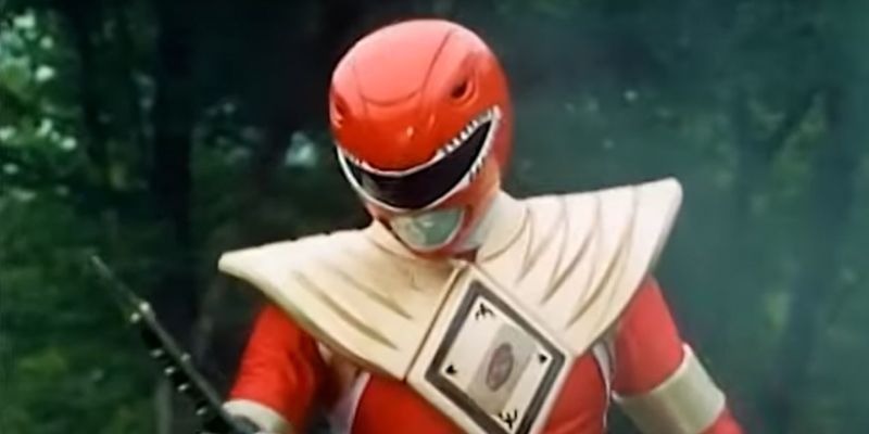Austin St. John, oryginalny Red Mighty Morphin Power Ranger, z ...