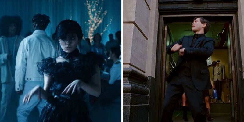 Wednesday zatańczyła z... Peterem Parkerem. Zobaczcie fanowskie wideo