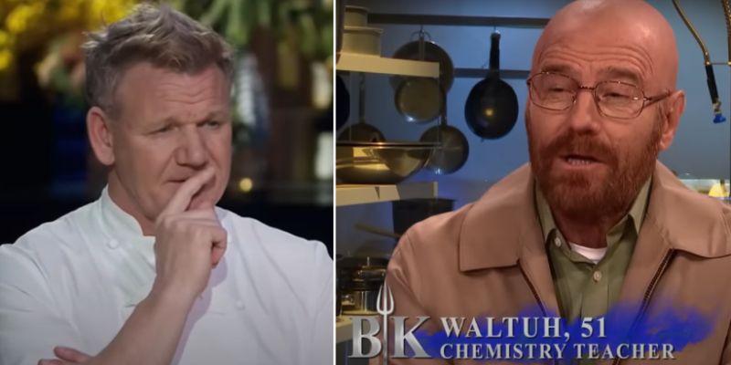 Breaking Bad: Walter White wziął udział w parodii Hell's Kitchen ...