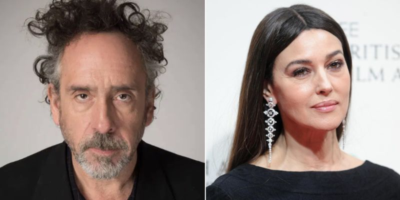 Monica Bellucci i Tim Burton na czerwonym dywanie. To ich pierwsze ...