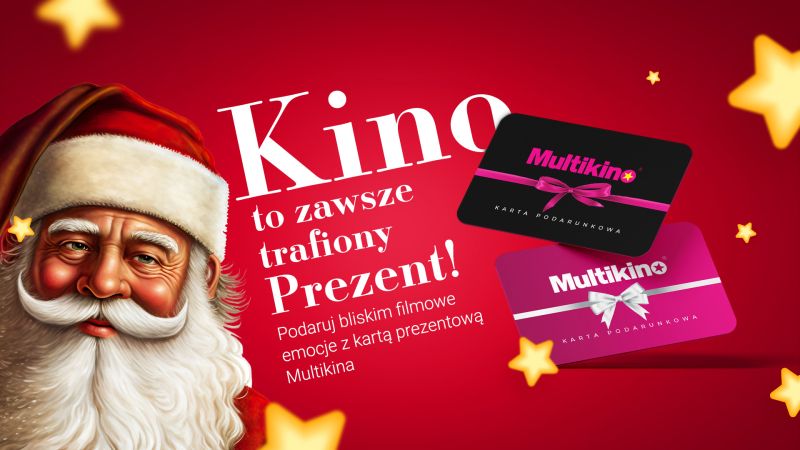 Multikino proponuje pomysł na prezent świąteczny, Co proponuje karta ...