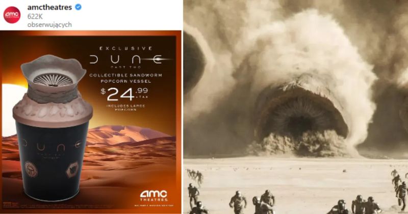 Diuna: część druga - viralowe wiaderka na popcorn trafiły do sprzedaży ...