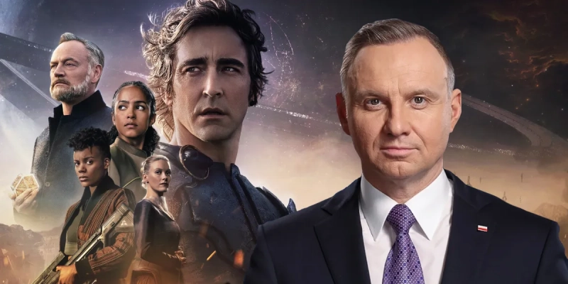 Fundacja - Andrzej Duda na planie 3. sezonu. Prezydent podziwiał ...
