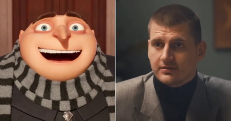 Koszykarz Nikola Jokić wygląda jak Gru z Minionków? Poszedł przez to ...