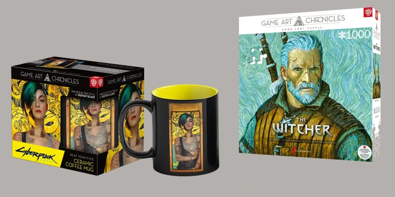 Good Loot z nowymi gadżetami dla graczy. Wiedźmin 3 i Cyberpunk 2077 w ...