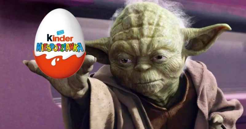 Kinder Niespodzianki z figurkami z Gwiezdnych wojen już dostępne