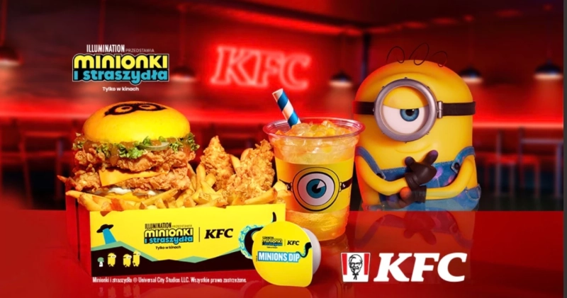 Minionki w KFC. Co znajdziecie w specjalnym menu?