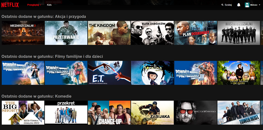 Netflix katalog po polsku - naEKRANIE.pl