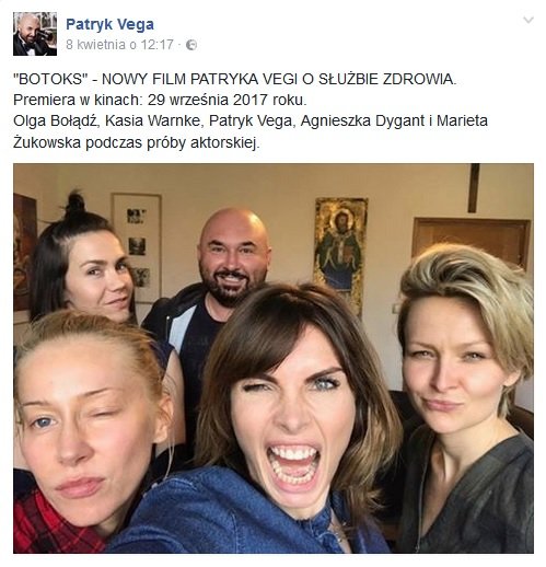 Botoks w reżyserii Patryka Vegi – znamy główną żeńską obsadę