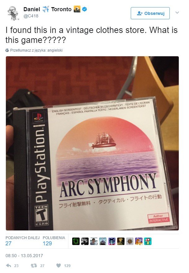 Arc Symphony – najczulej wspominana gra, która nigdy nie istniała