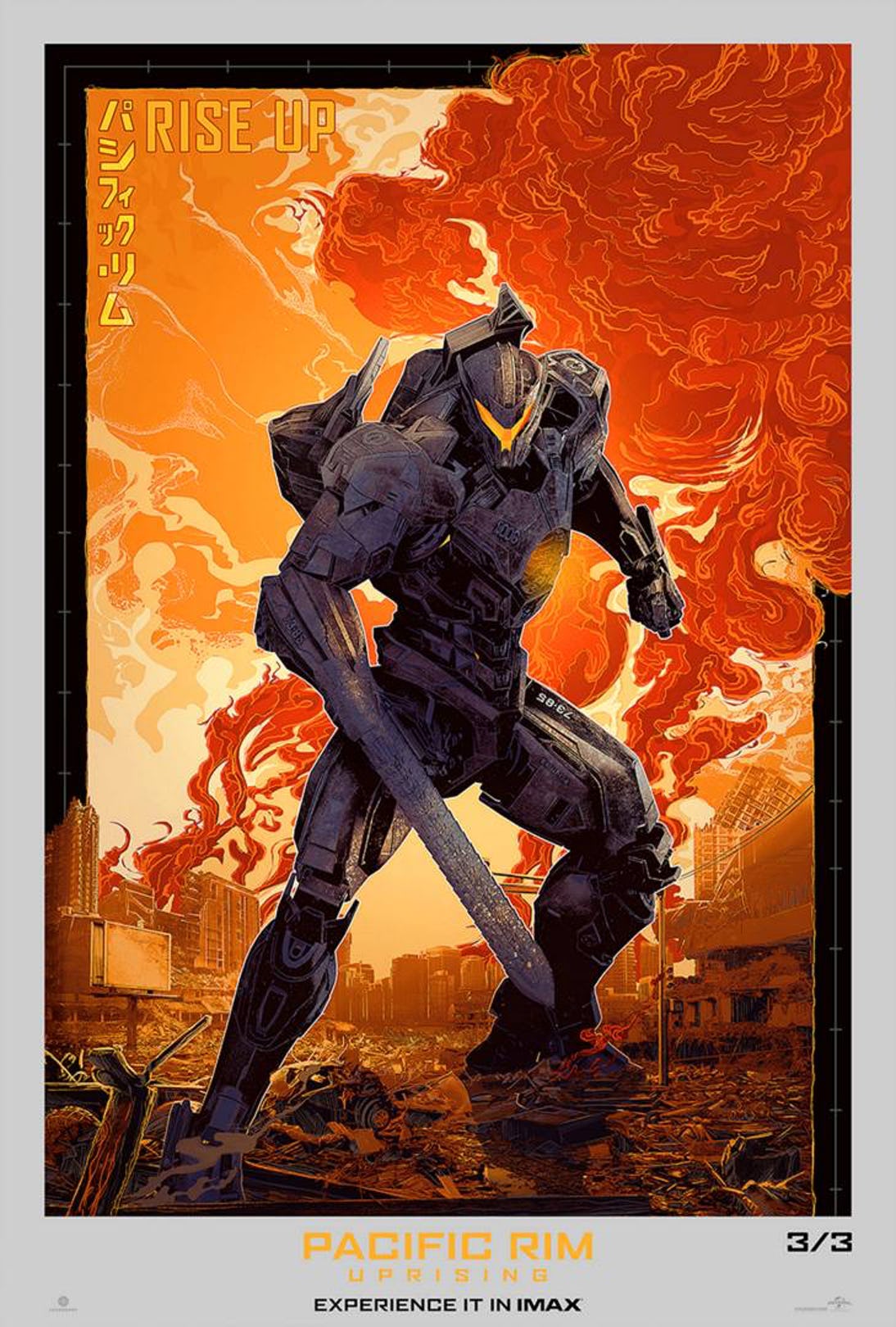 Roboty gotowe do walki. Plakaty z kin IMAX filmu Pacific Rim: Rebelia