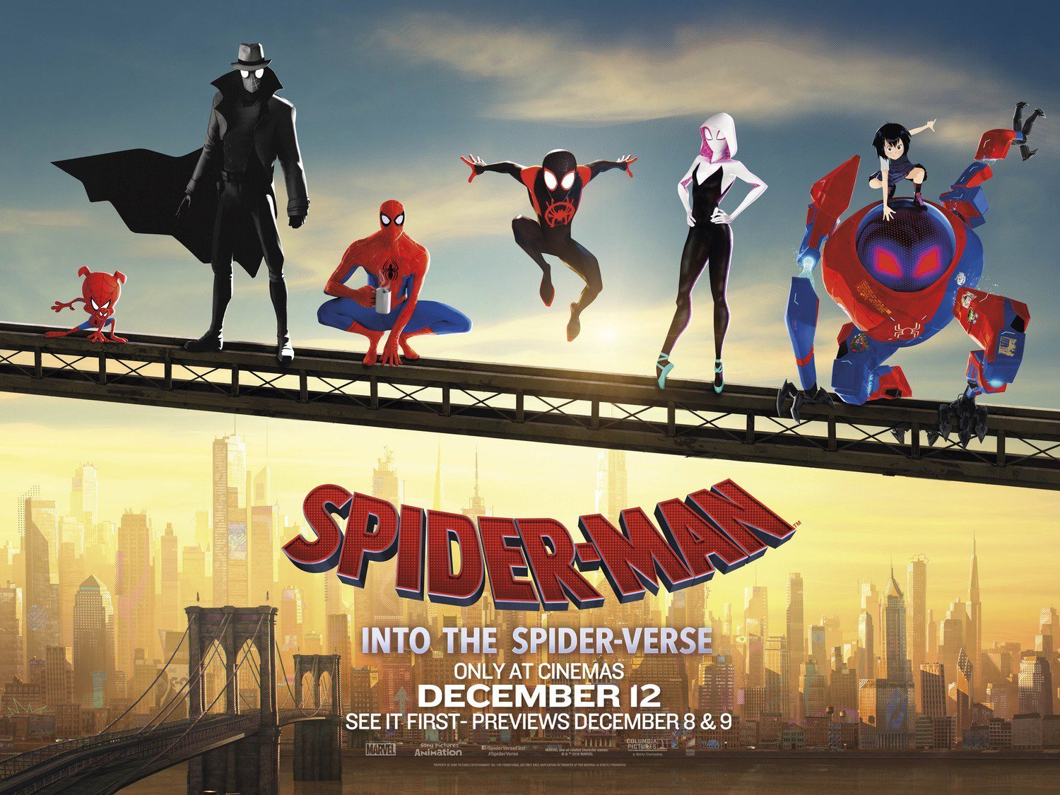 Spider-Man Uniwersum – nowy plakat z bohaterami animacji