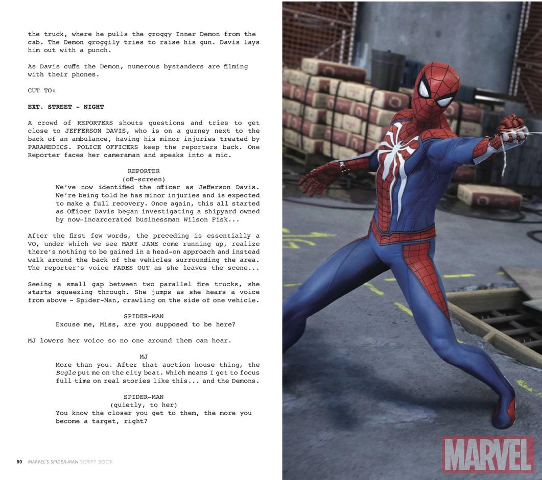 Marvel's Spider-Man - za kulisami gry. Scenariusz trafi do sprzedaży