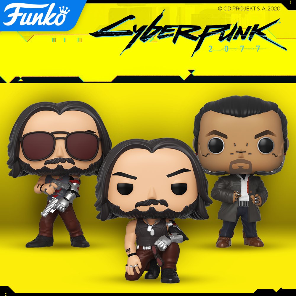 Cyberpunk 2077 - figurki Funko Pop już oficjalnie. Zobacz zdjęcia