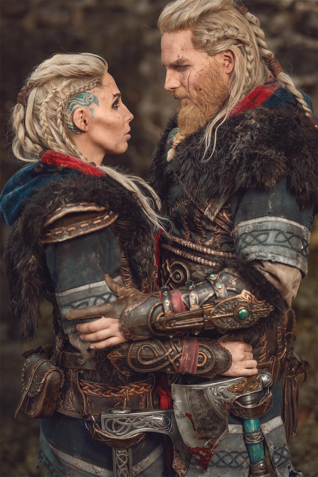 Maul jako Eivor z Assassin’s Creed Valhalla. Cosplay w pełnej krasie