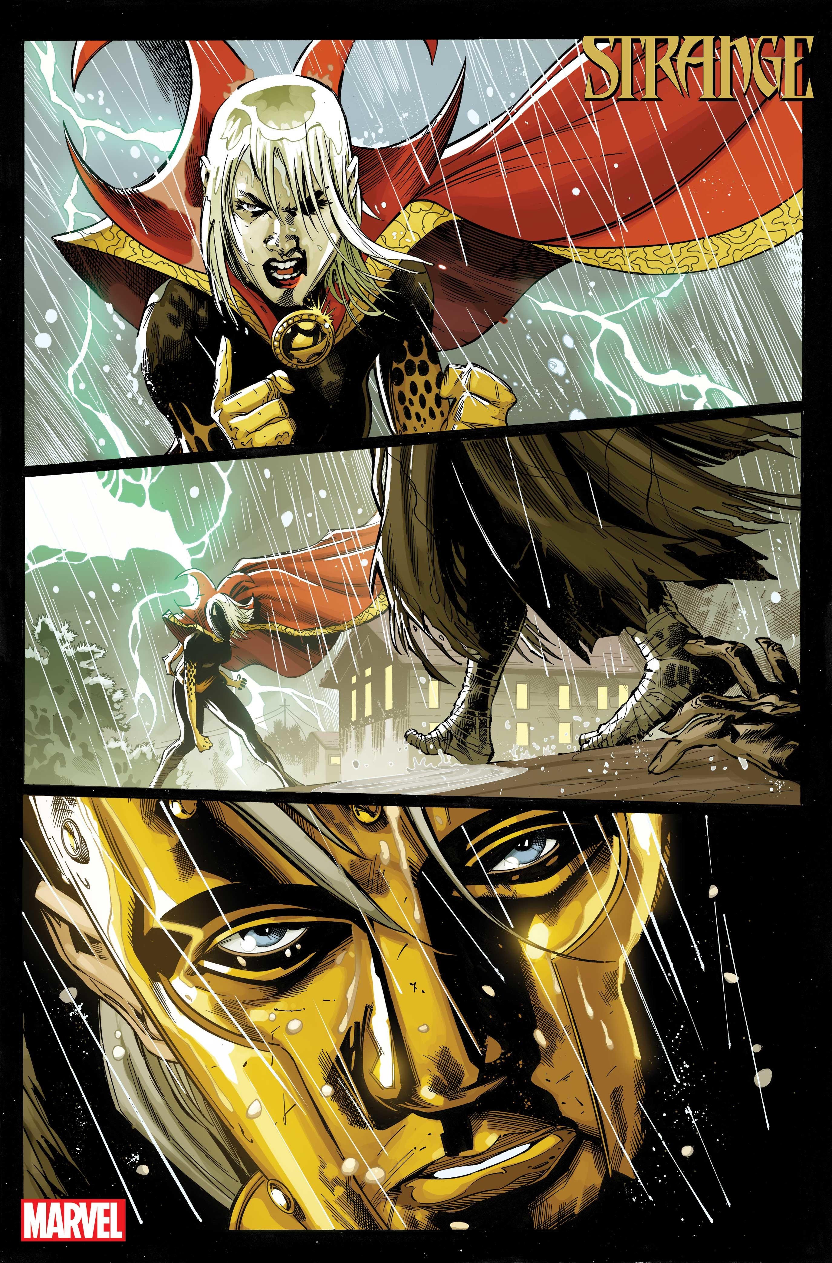 Clea zastępuje Doktora Strange'a. Doom i potężny Harvestman na drodze ...