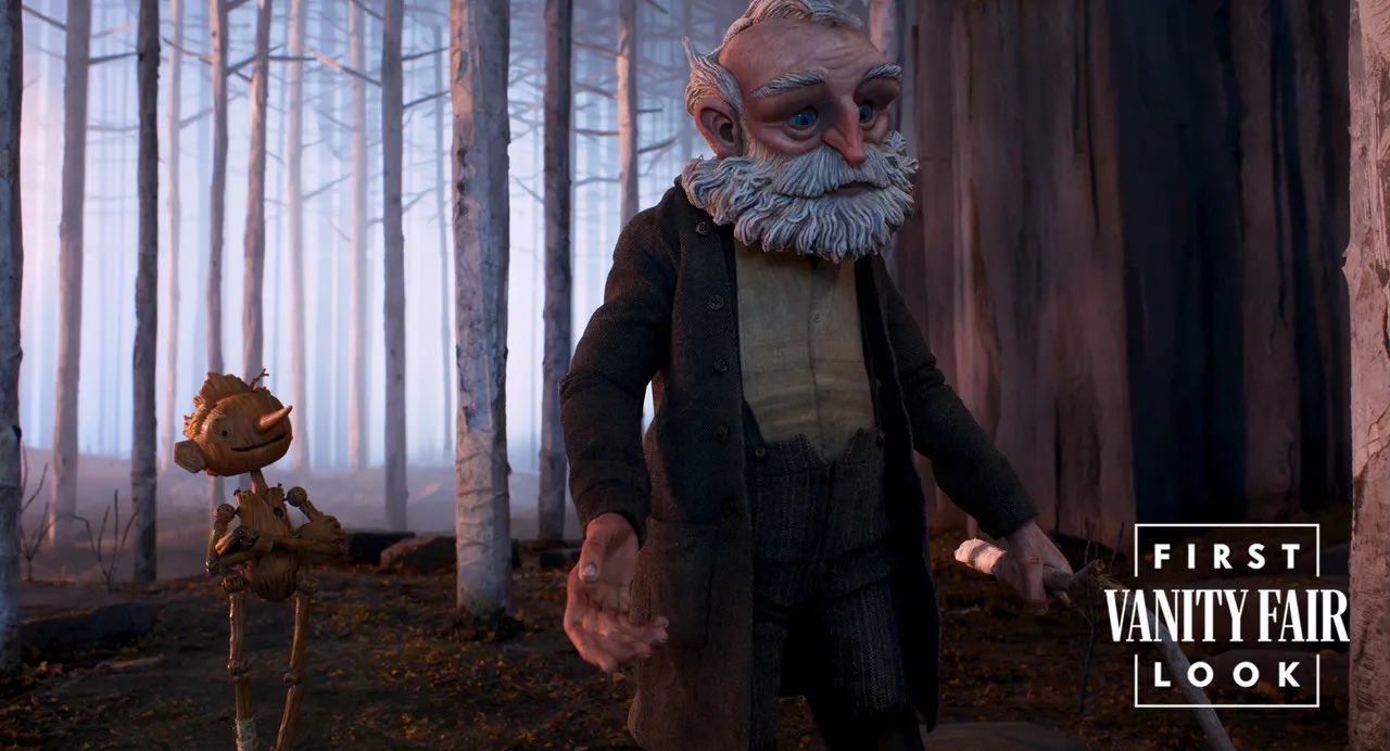 Pinokio - pierwsze zdjęcia promujące animację Guillermo del Toro