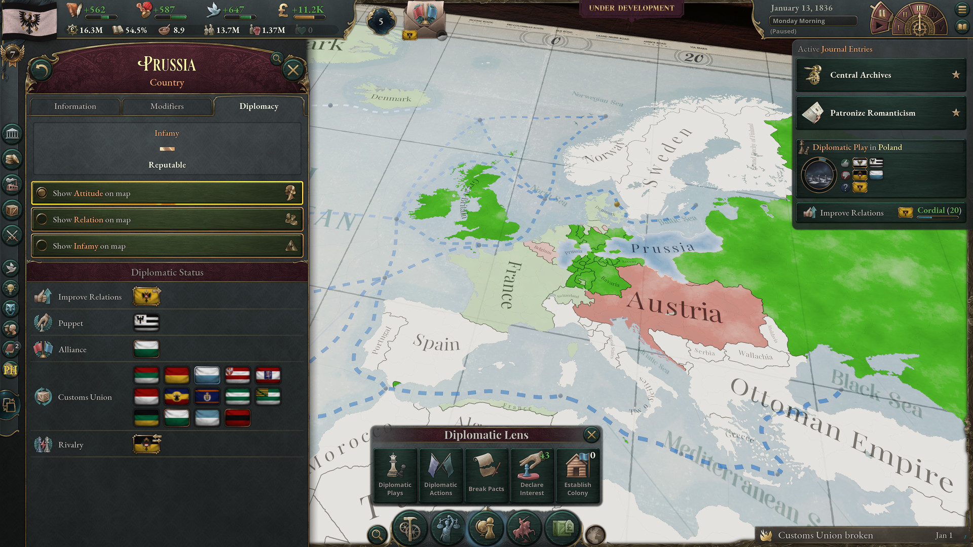 Victoria 3 - pierwsze wrażenia z gry. Z dużej chmury mały deszcz