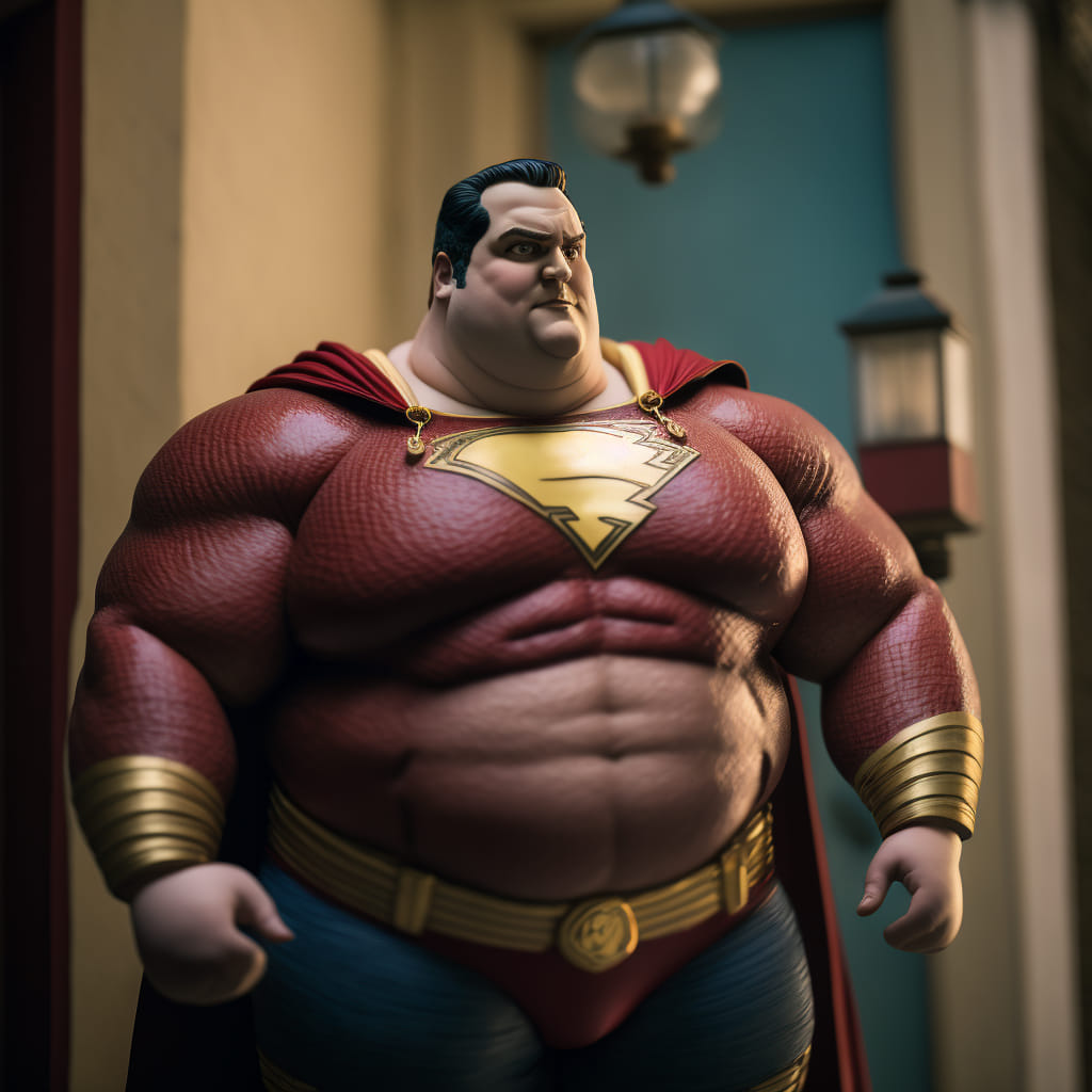 Postacie Marvela i DC w wersji plus size - sztuczna inteligencja dała ...