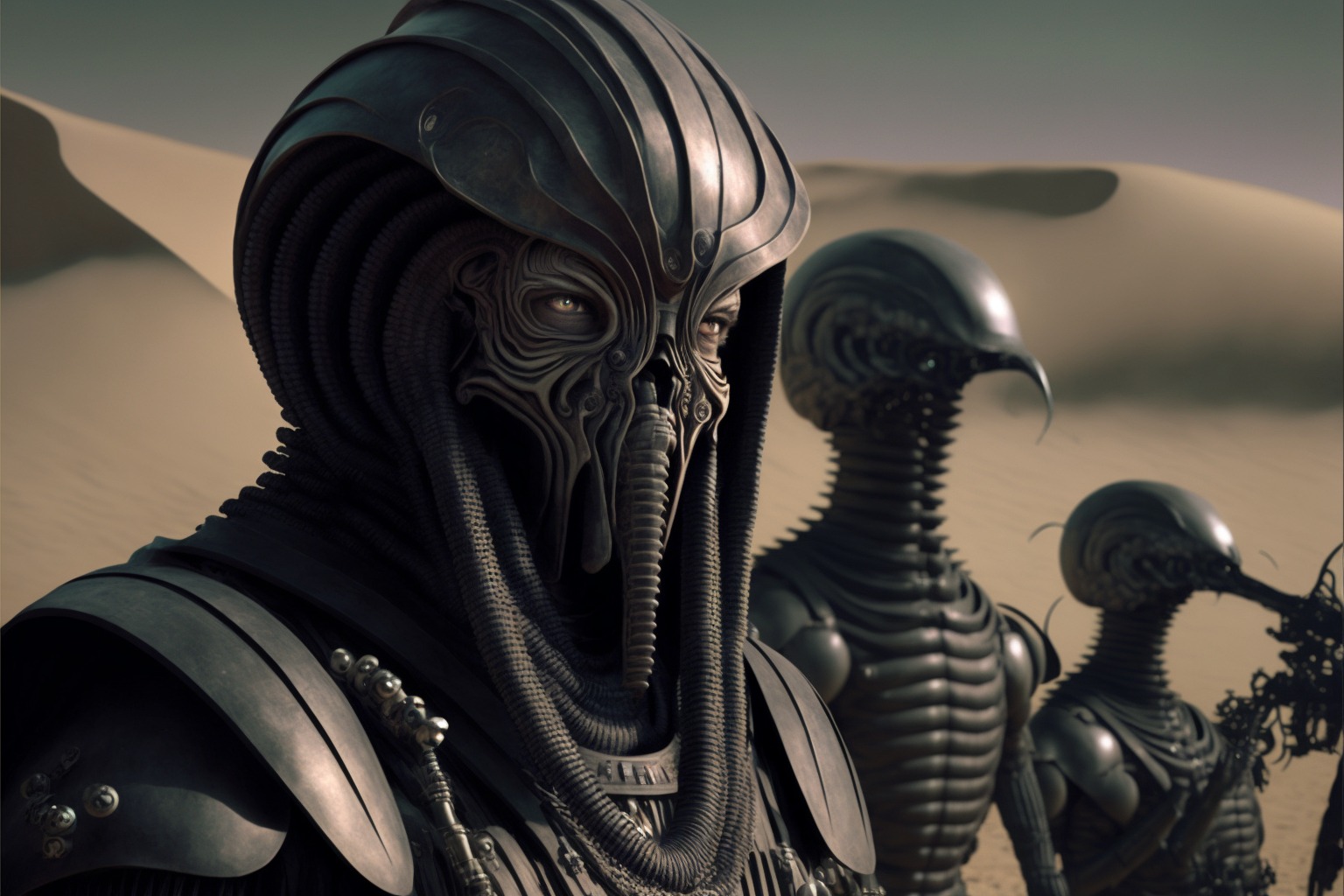 Diuna według HR Gigera - AI stworzyła grafiki filmu z 1984 roku. O ...