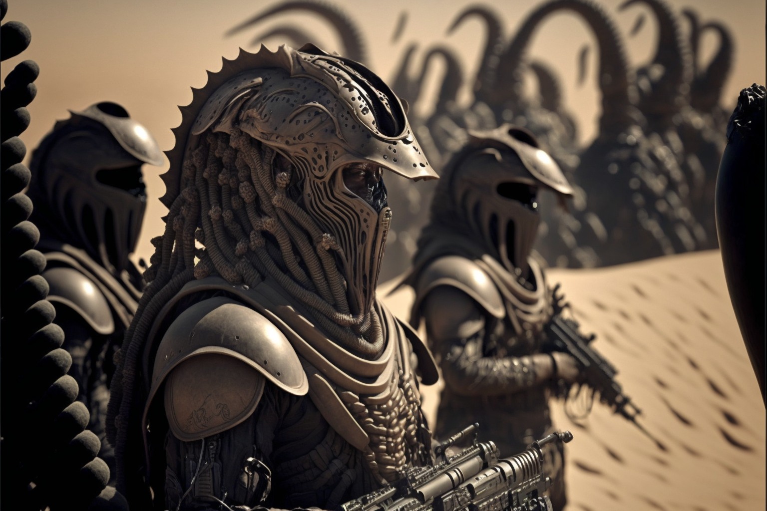 Diuna według HR Gigera - AI stworzyła grafiki filmu z 1984 roku. O ...