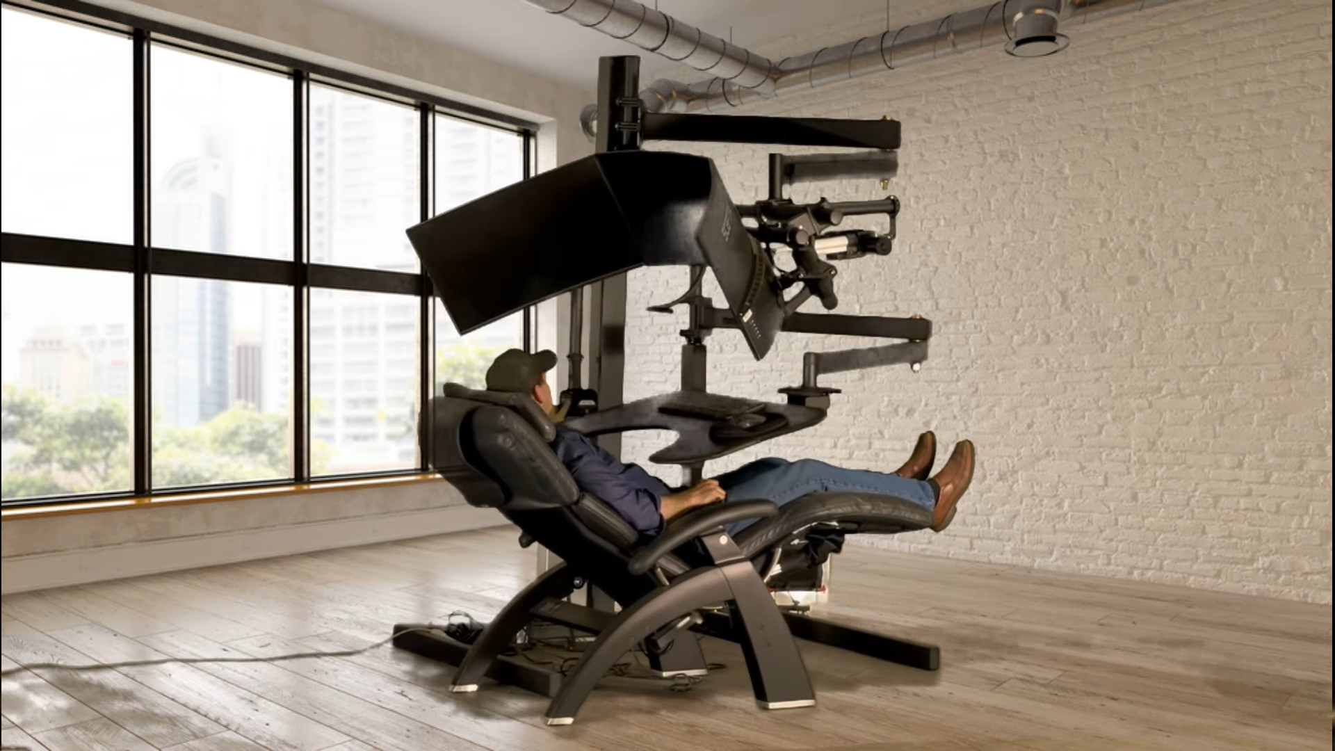 Futurystyczna kapsuła gamingowa Orb X