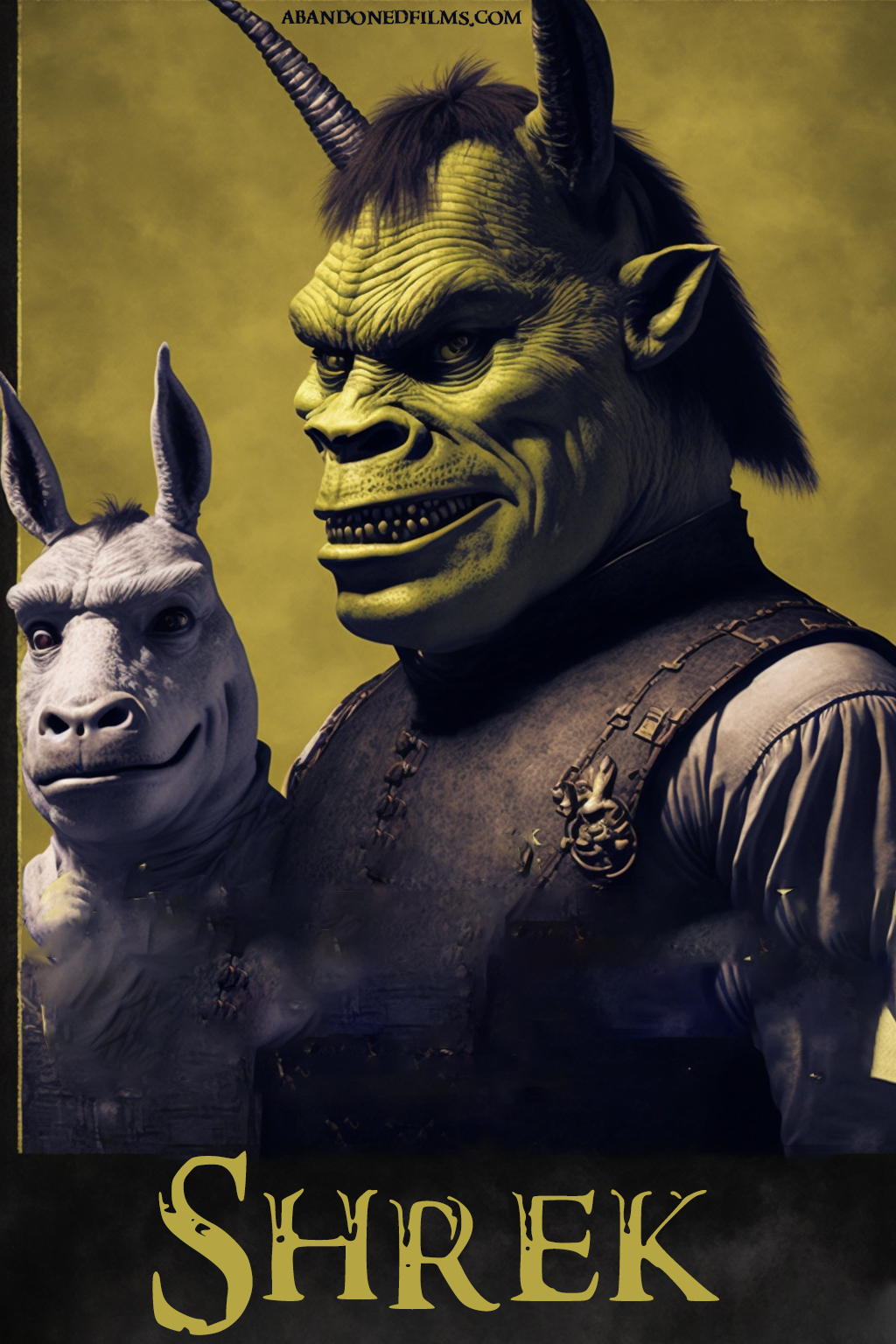 Shrek jako film fantasy z lat 80. Ciastek przeraża, ale Kot w butach ...