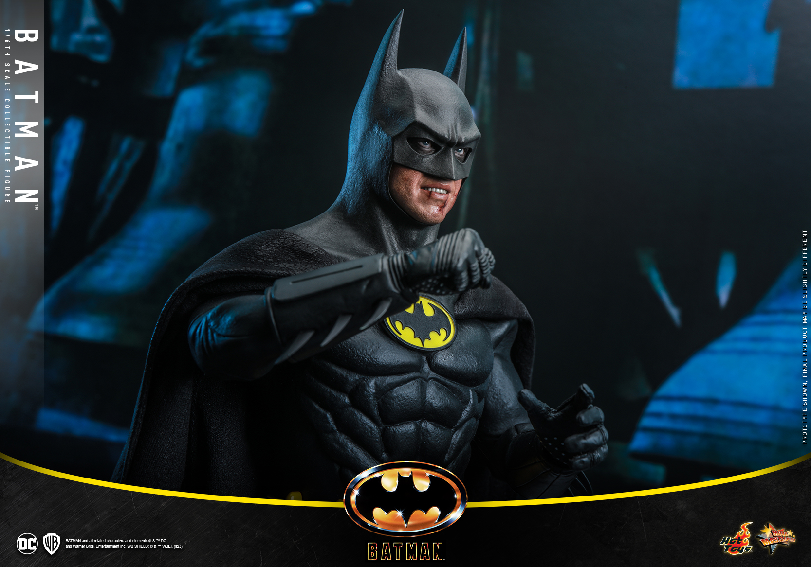 Batman - tak realistycznej figurki jeszcze nie widzieliście! Ma krew na ...