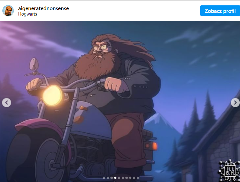 Harry Potter jako animacja studia Ghibli. Sztuczna inteligencja znów ...