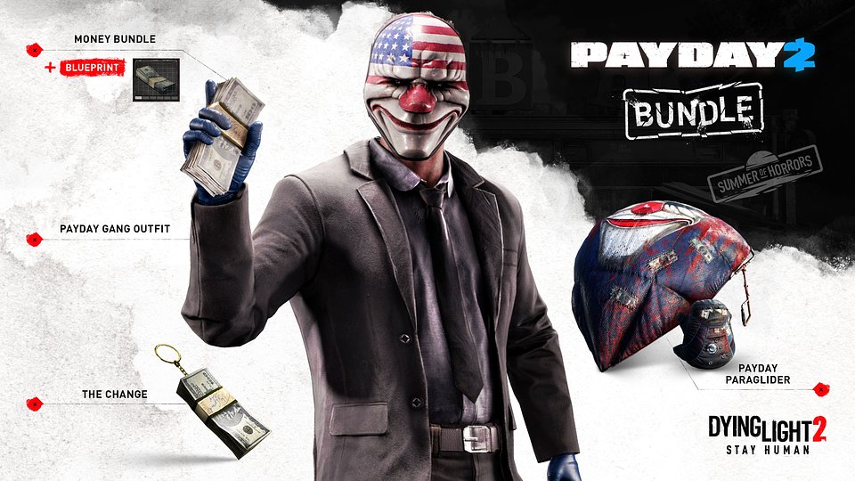 Dying Light 2 - w grze wystartuje wydarzenie z okazji 10. urodziny Payday 2