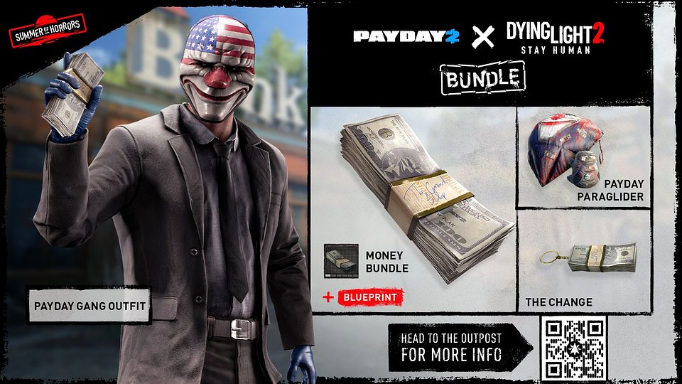 Dying Light 2 - w grze wystartuje wydarzenie z okazji 10. urodziny Payday 2